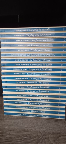 LOT 20 LIVRES HARLEQUIN COLLECTION AZUR - BON ETAT - REP 2147 | eBay