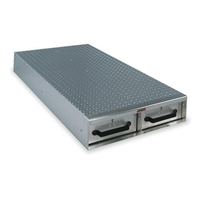Jobox 1402980 Dual Drawer Storage Unit - Silver for sale online | eBay