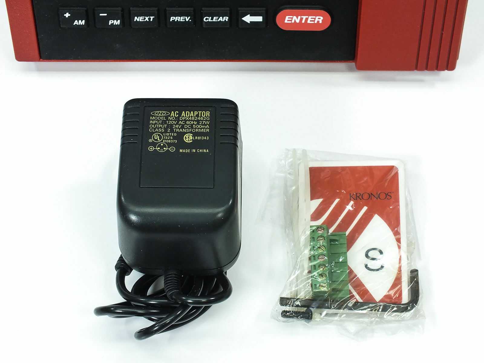 Kronos 8600615-001 460F Time Clock Terminal with Ethernet & Modem ...