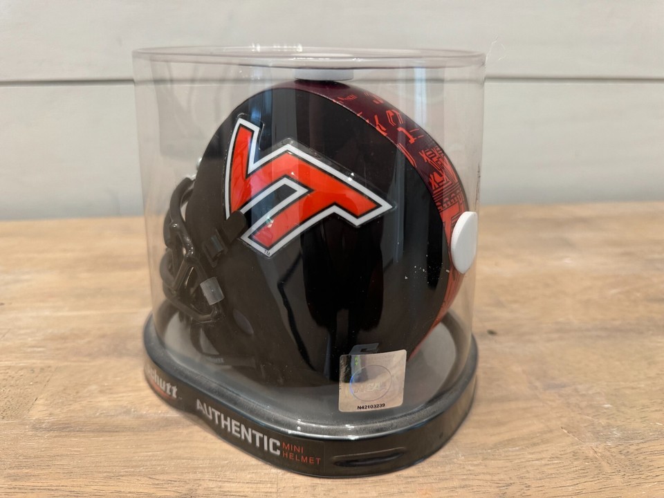 Virginia Tech Black VT Digital 2010 Nike Pro Combat Jersey Mini ...