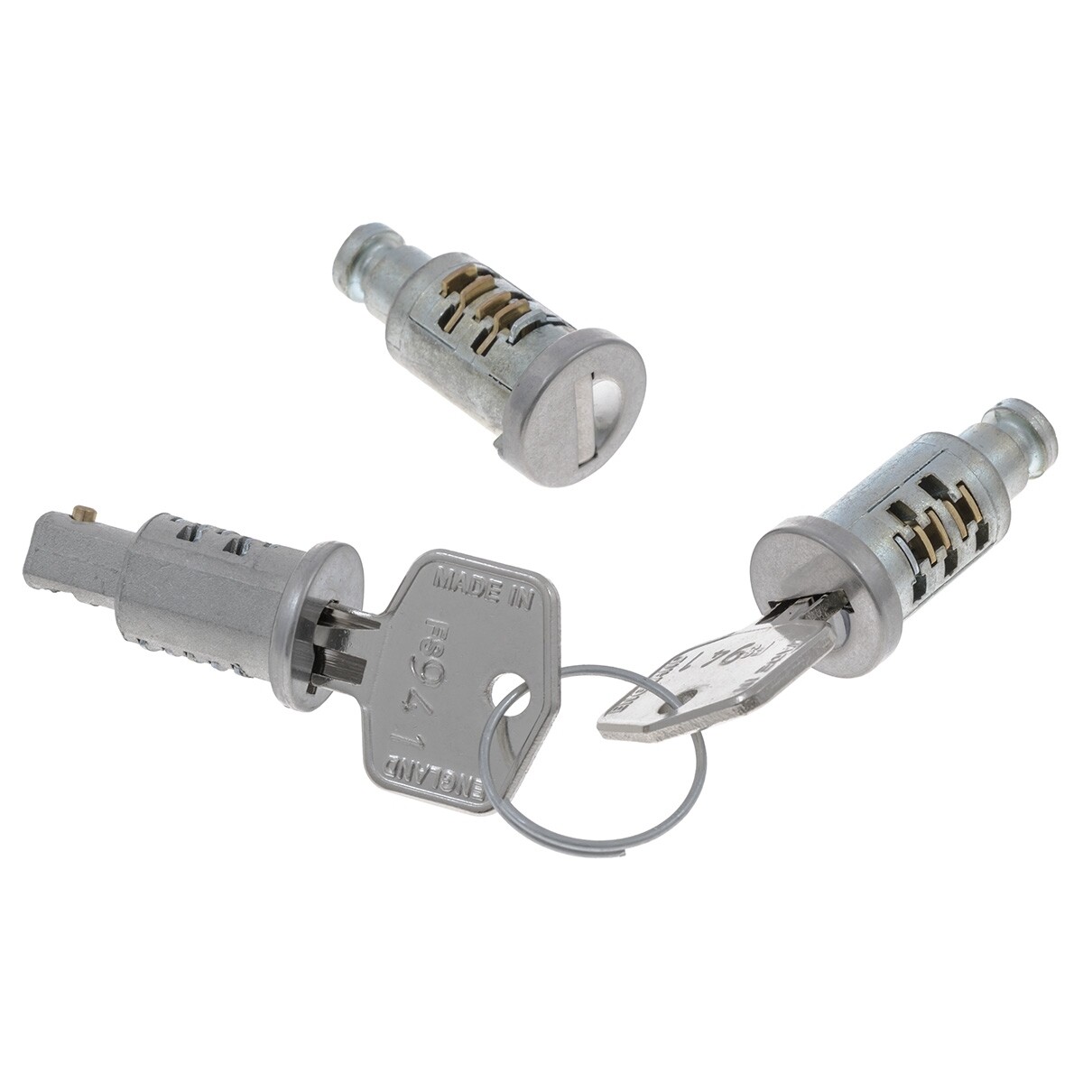 Mini Mk1-2 Minor Lock barrel & keys 3pc Door Ignition Boot Weston Body ...