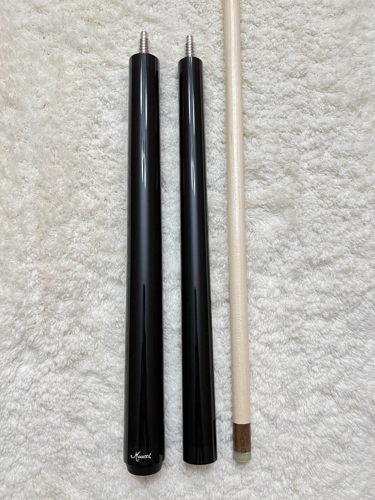 IN STOCK, Meucci Pogo 3 Piece Jump Cue, Dedicated Jump Pool Cue (Black ...