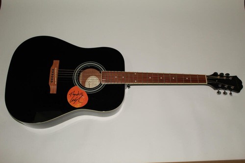 LES CLAYPOOL SIGNED AUTOGRAPH GIBSON EPIPHONE ACOUSTIC GUITAR - PRIMUS ...