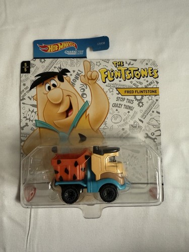 NEW Hot Wheels GRM60 1:64 Hanna Barbera FRED FLINTSTONE Character Die ...