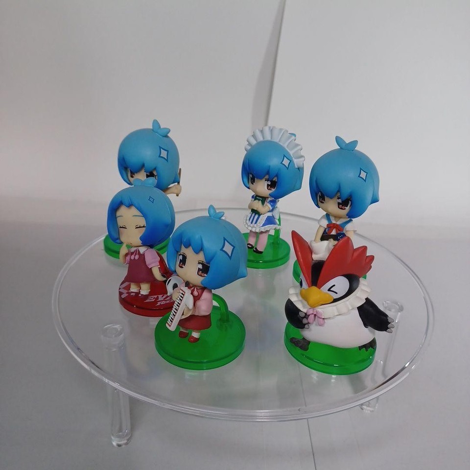 Evangelion School Rei Figure Set of 6 No Box Condition Please Read ...