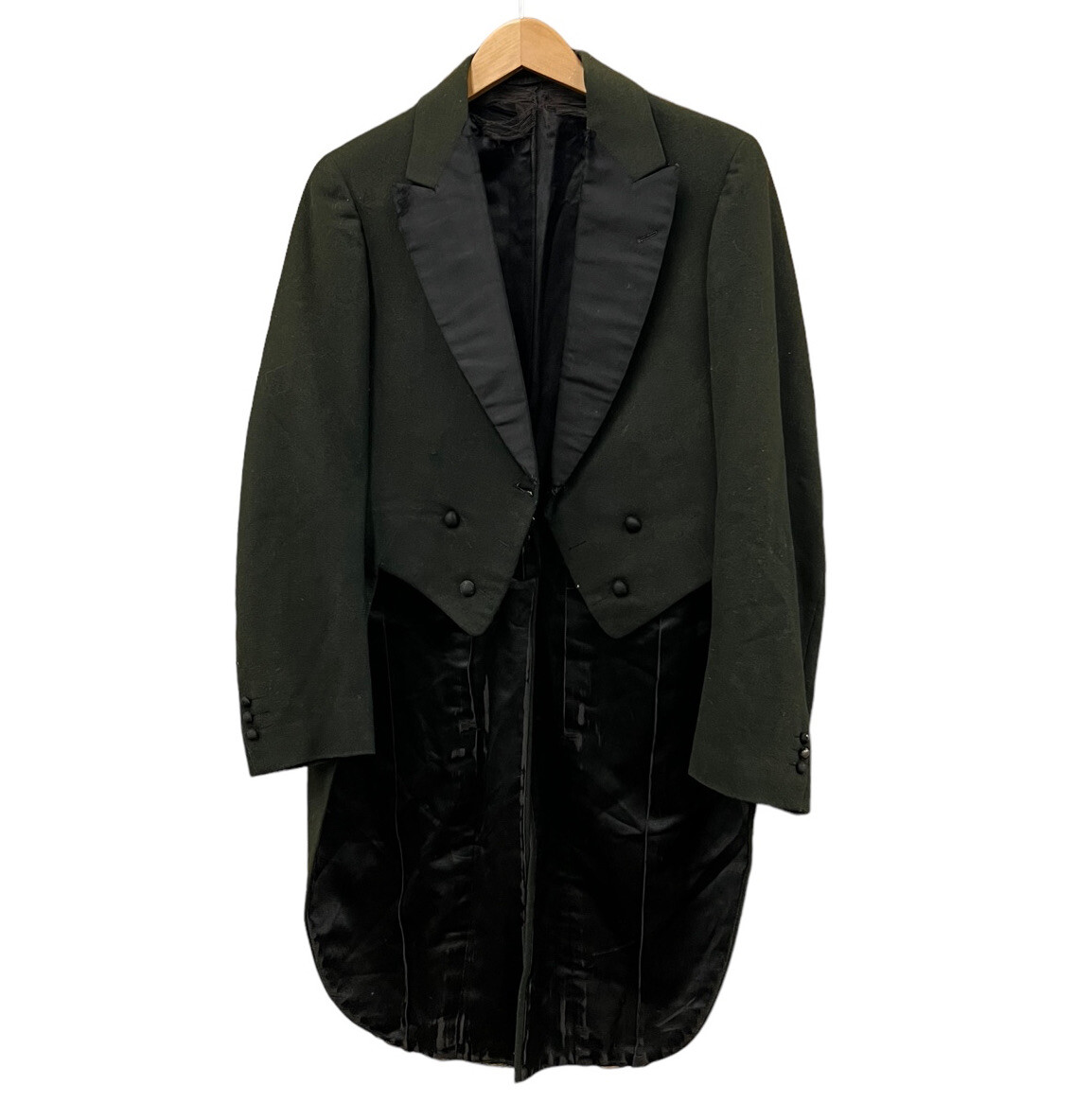 Antique Victorian Edwardian Era Mens Suit Jacket Tail… - Gem