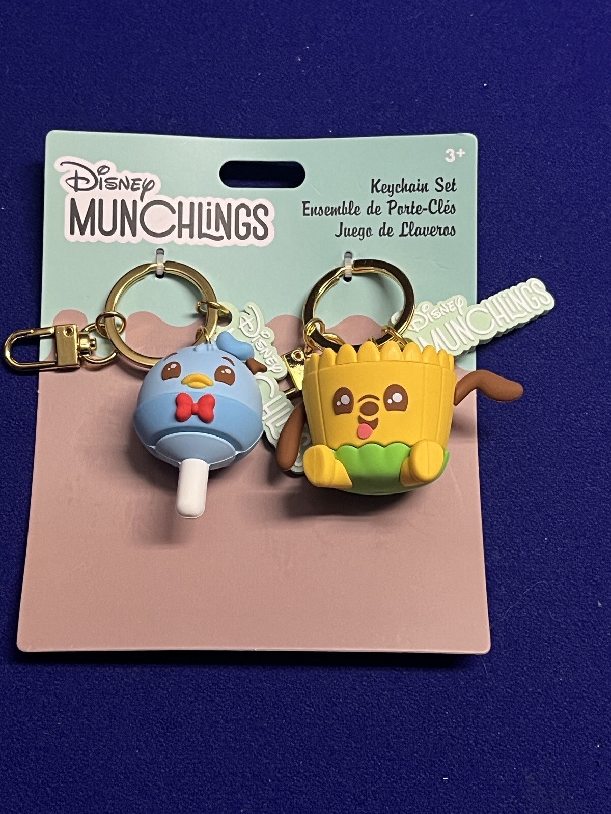 2023 Disney Parks Munchlings Donald Duck & Pluto Keychain Bag Tag Set ...