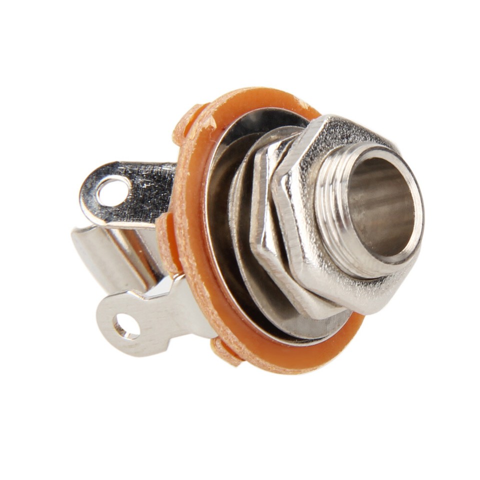 1/4 Inch Mono Input Jack 2-Conductor Guitar Plug Socket for Electric ...