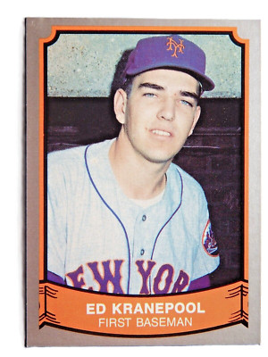 Ed Kranepool #114 Pacific 1989 Baseball Card (Baseball Legends) | eBay