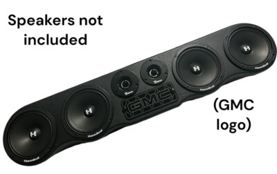 Universal Speaker Panel 4x6.5 - 2 X Tweeters Pod ( Wood And Fabric ...