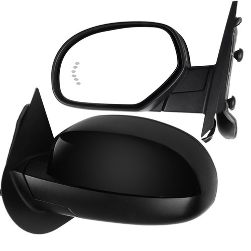 Pair Manual Fold Side View Mirror For 2007-2013 Chevy Silverado GMC ...