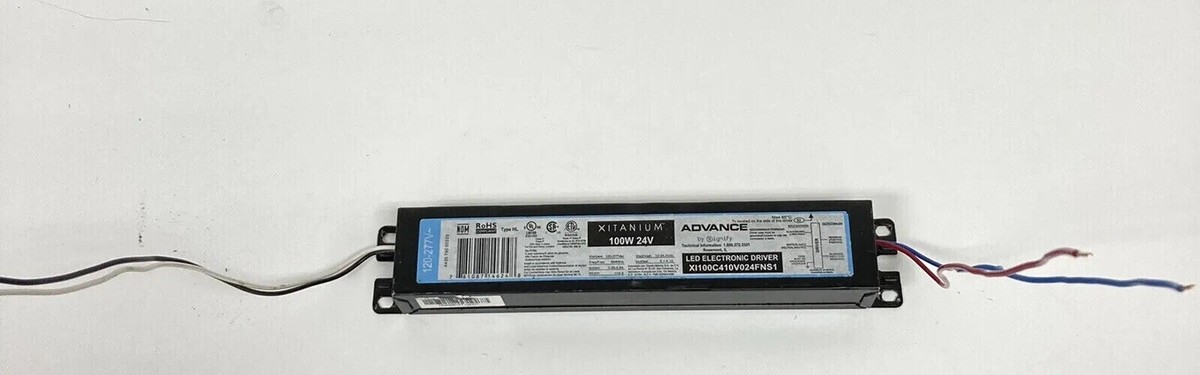 Xitanium 100w 24v LED High Bay 100W 4000K IP65 160lm/W Met Philips