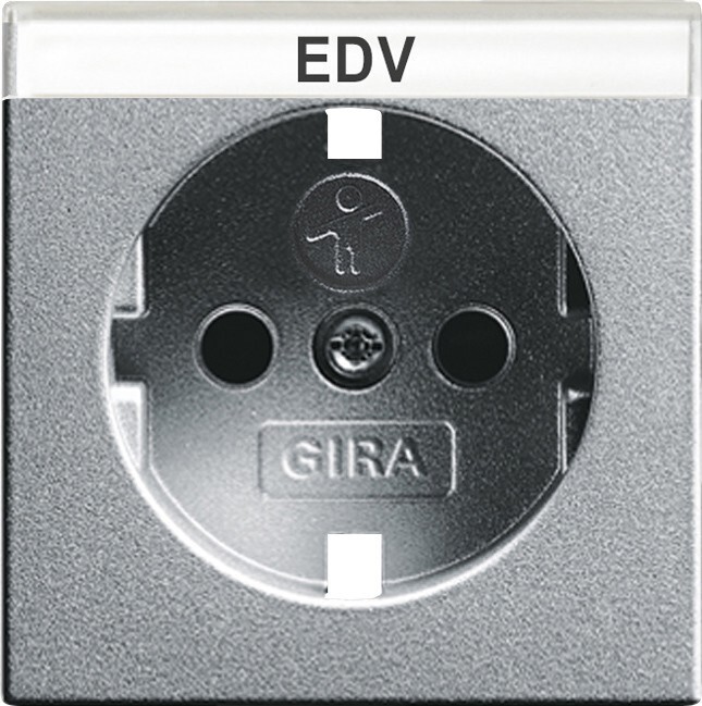 Gira Abdeckung SCHUKO alu 092326 Abdeckrahmen Blende Abdeckung | eBay