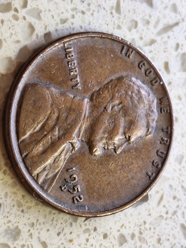 1952 D Wheat Penny Very Rare Mis Stamped | eBay