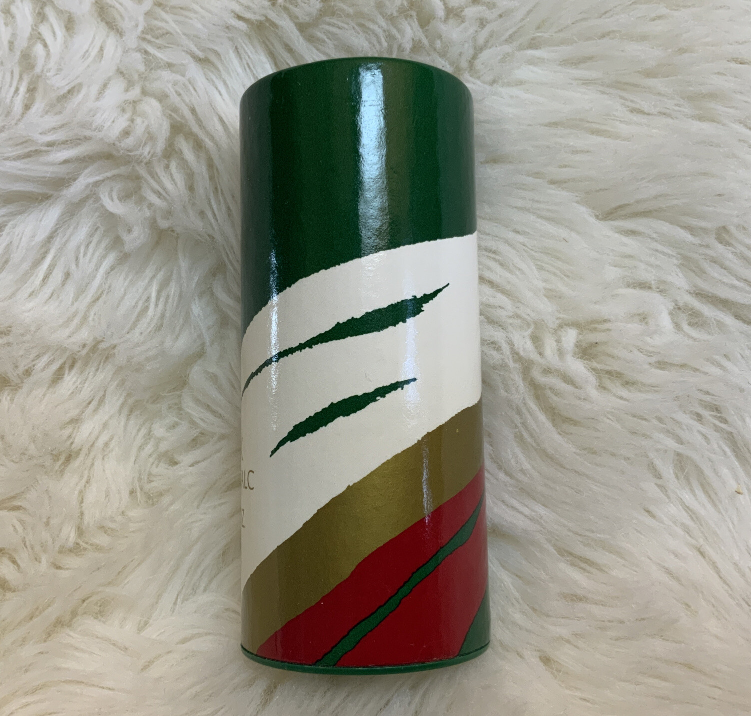 Avon Soft Musk Perfumed Talc 1986 Vintage Green Container 80% Full 1 ...