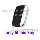 Leather Car Key Cover Fob Remote Case 5 button for Jaguar XJ XJL XF | eBay