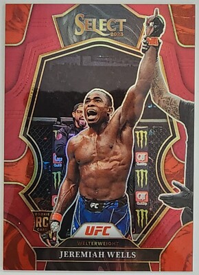 2023 Select UFC Red Premier Jeremiah Wells Rookie Welterweight /149 | eBay