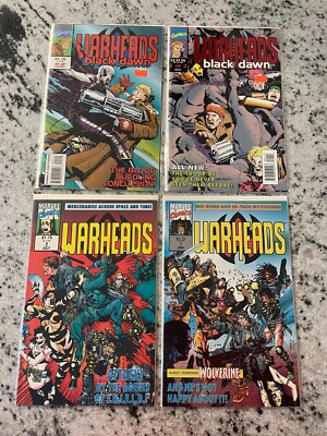 Lot Of 4 Warheads Marvel Comic Books # 1 2 + # 1 2 NM Avengers ...
