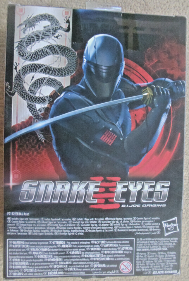 Akiko MOC G I Joe Classified Series Arishikage Clan 2021 Snake Eyes ...