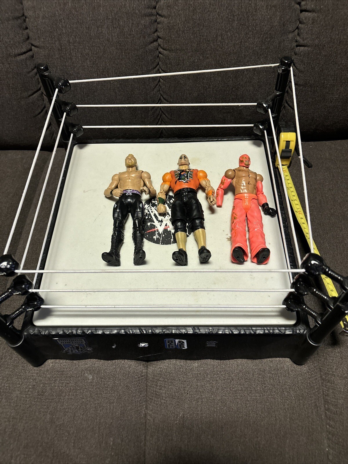 WWE Wrestling Ring NXT Superstar Mattel 12x12 Bouncing 2010 | eBay
