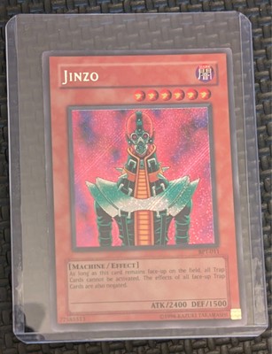 Yugioh: Jinzo - BPT-011 - Secret Rare DMG Holo Heavily Played Ungraded ...