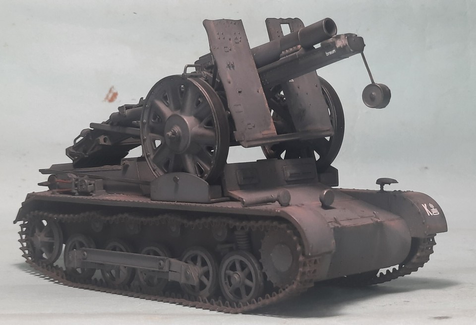 1/35 Built Dragon Models Panzer I BISON 1 15cm SPG | eBay