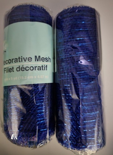 Dollar Tree 6" Deco Mesh Rolls Variety of Colors Available - You Pick ...