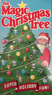 THE MAGIC CHRISTMAS TREE W Chris Kroesen(VHS 1990)TESTED-RARE VINTAGE ...