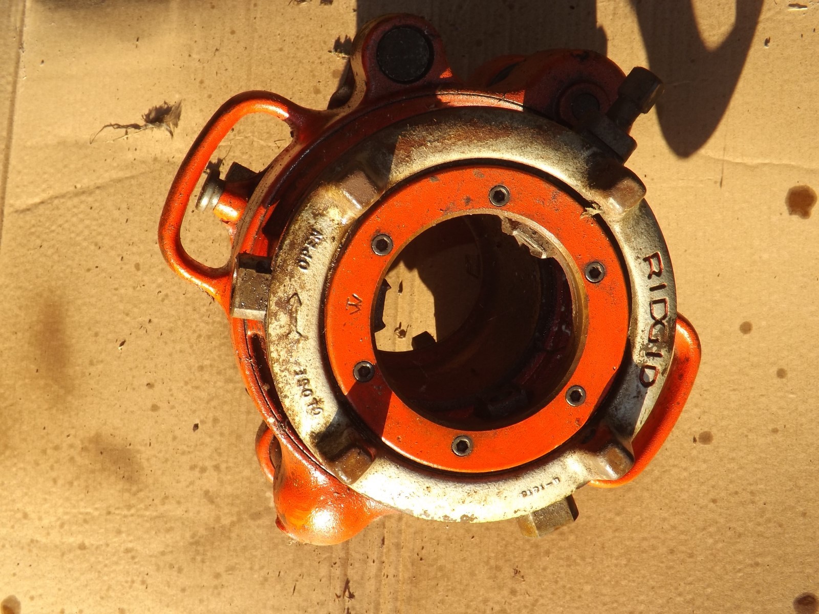 RIDGID model.141 Pipe threader Head BSP for Ridgid Threading Machines ...