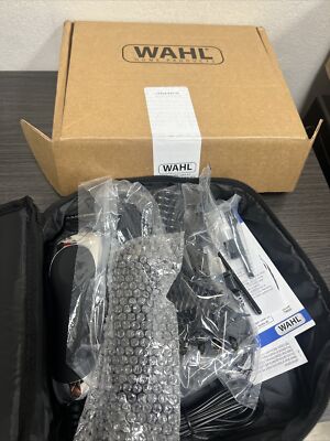 Wahl 79524-5201 Deluxe Chrome Pro Hair and Beard Clipping Trimmers ...