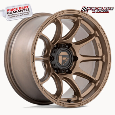 FUEL 1PC D792 MATTE BRONZE - 20X9 - 6X5.5 BP, 1MM Offset (1 Wheel) | eBay