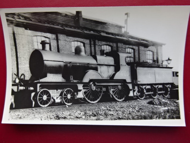 PHOTO LMS EX MIDLAND RLY 4-4-0 CLASS 2P LOCO NO (40)401 VIEW 2 AT ...