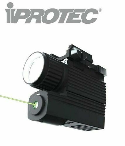PROTEC RM190LSG White flashlight & Green Lazer Light for Pistols & Guns ...