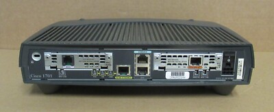 Cisco 1701 ADSL Security Access Router WIC 1ADSL & WIC 1BS/T 47-14957 ...