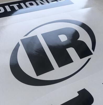 Bobcat Ingersoll Rand IR SET OF 2 Skid Steer Multi-Color Vinyl Decal ...