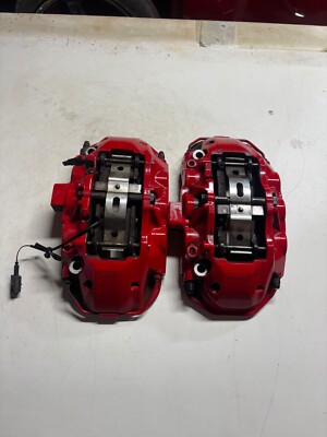 Maserati Ghibli SQ4 GTS Front Red Brembo Brake Caliper OEM | eBay