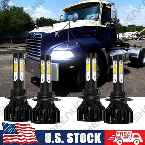 6000K LED Headlight Bulbs For MACK Vision CX CXN Truck 1998-2015 High ...