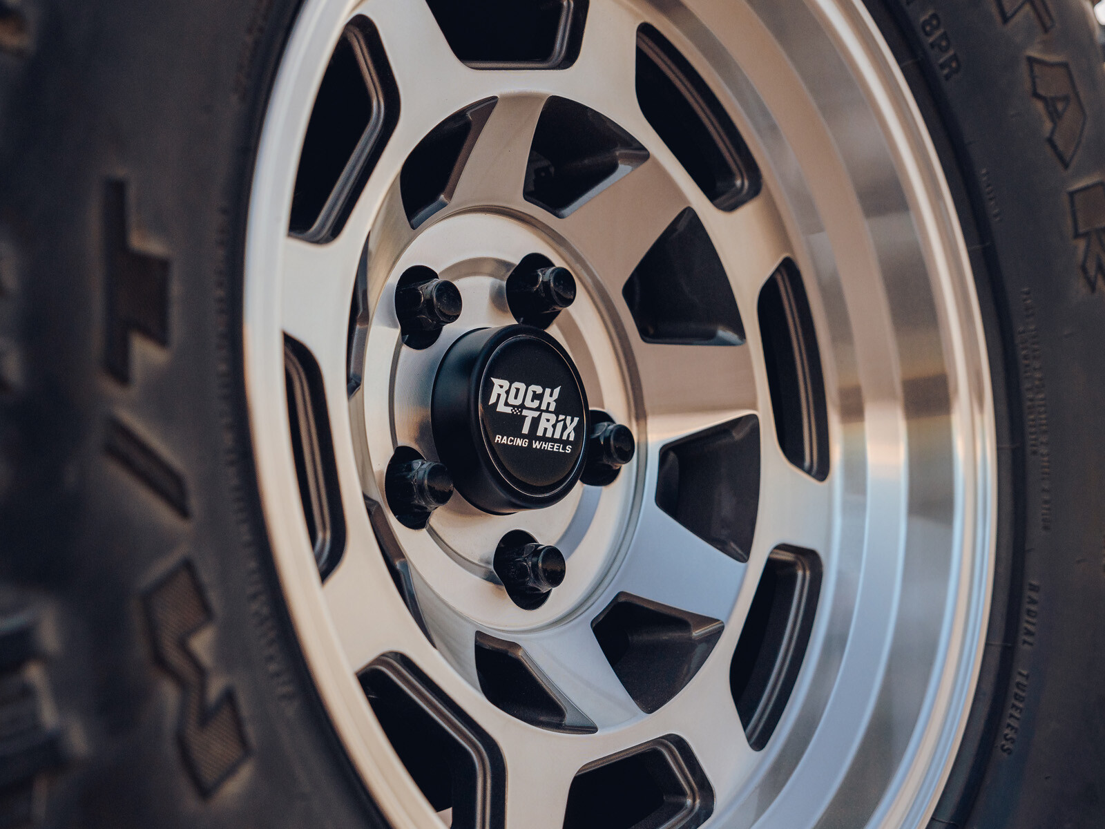 17" RockTrix RT117 Machined Gunmetal 5x5 Wheel Rim 17x9 -12mm, 4.5 ...