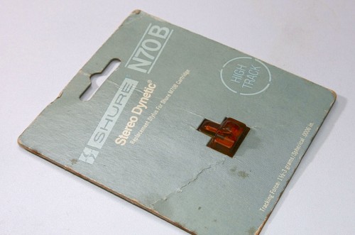 NOS USA Shure N70B Stylus for M70 Cartridge in Card X 1 pc sealed *NO ...