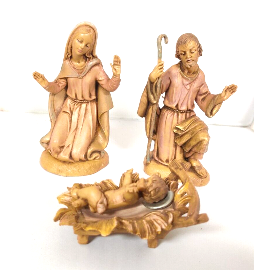 Vintage Fontanini Nativity Statues Set of 14 Made in Italy, 1983 - some ...