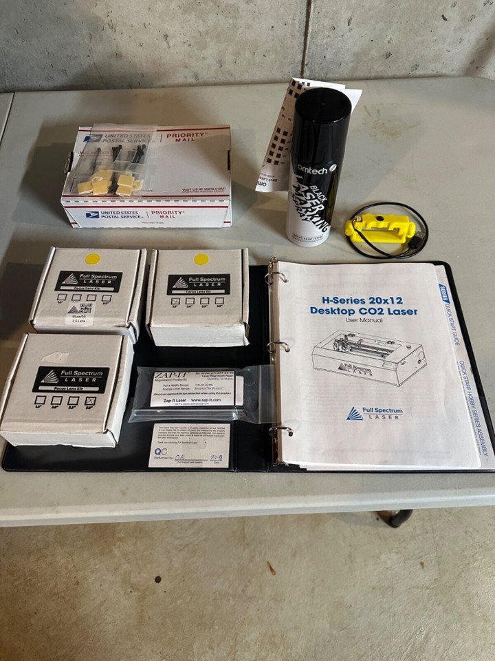 Full Spectrum H-Series 20x12 45W co2 laser engraver | eBay