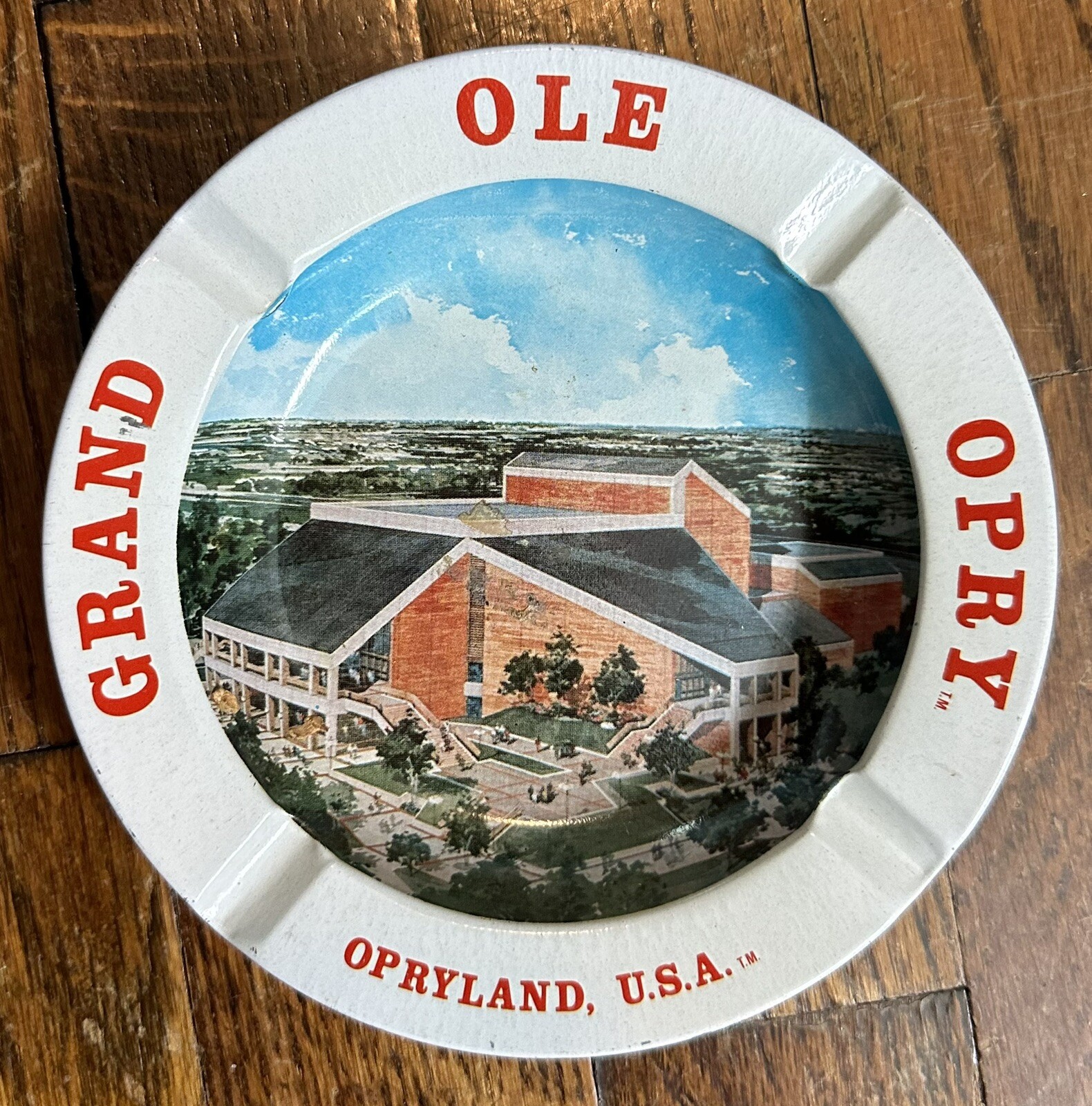 Vintage Grand Ole Opry Opryland USA 5 1/2” Ashtray Tin 60s 70s | eBay