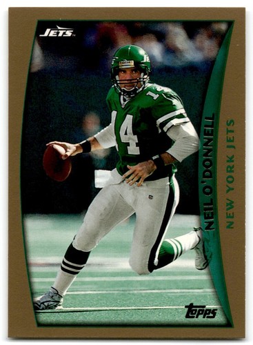 1998 Topps Neil O'Donnell New York Jets #279 | eBay