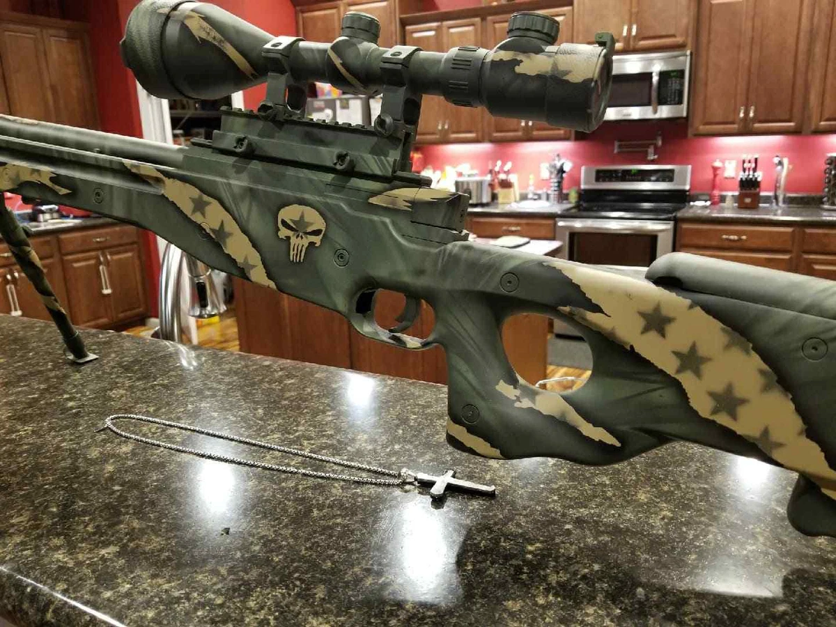 Sniper Rifle Stencil