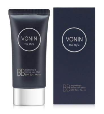 Vonin The Style BB 50ml for men SPF50+ PA+++ Brightening & Wrinkle Care ...