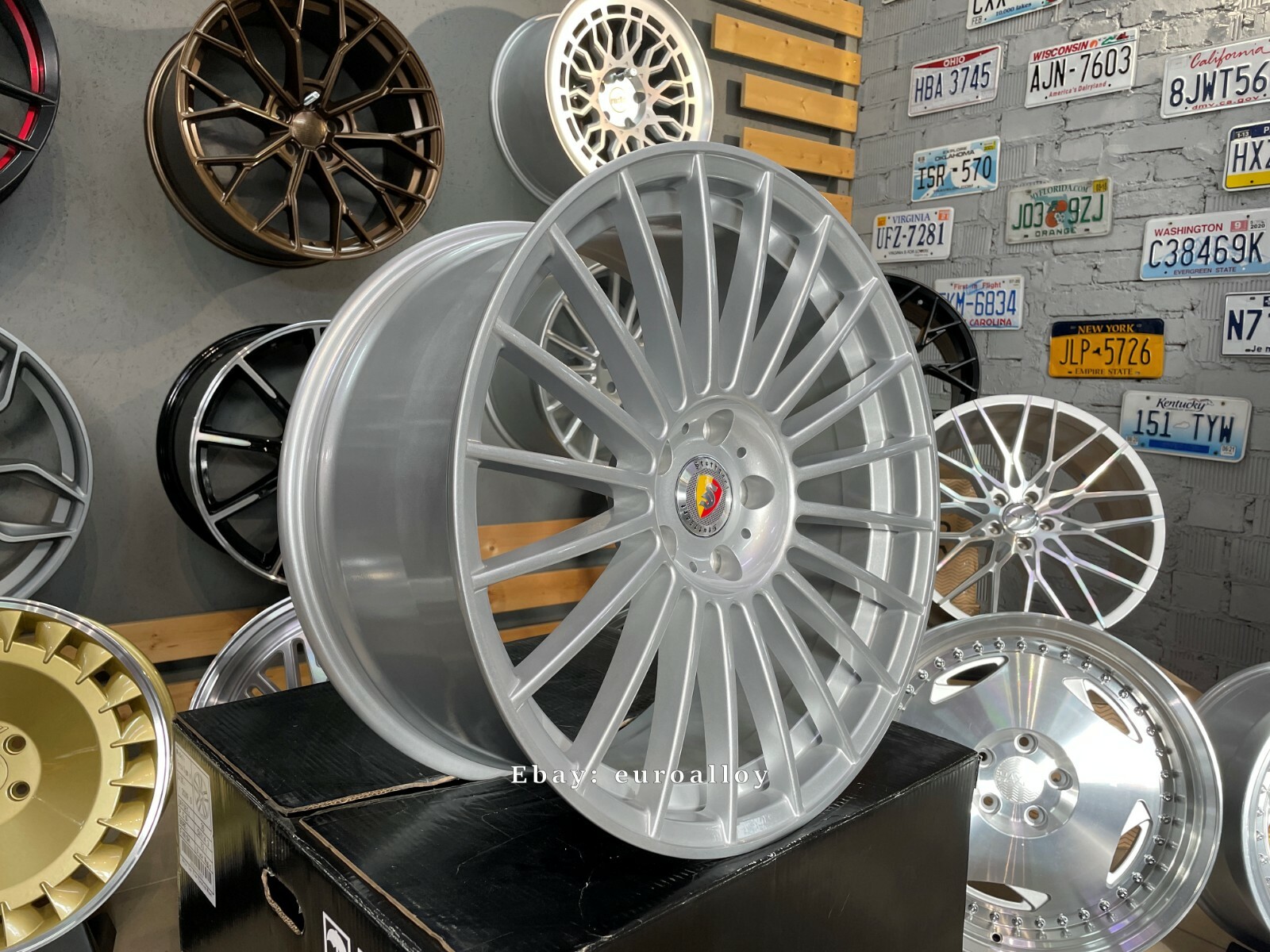 4x 19 inch 5x120 ALPINA STYLE SILVER alloy Wheels For BMW E90 F10 F30 ...