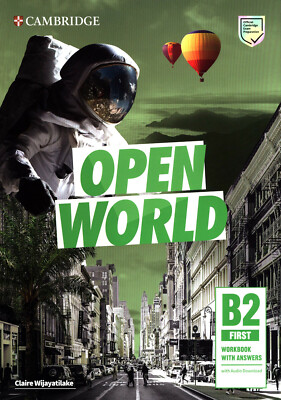 Cambridge OPEN WORLD B2 FIRST Workbook with Answers with Audio Download ...