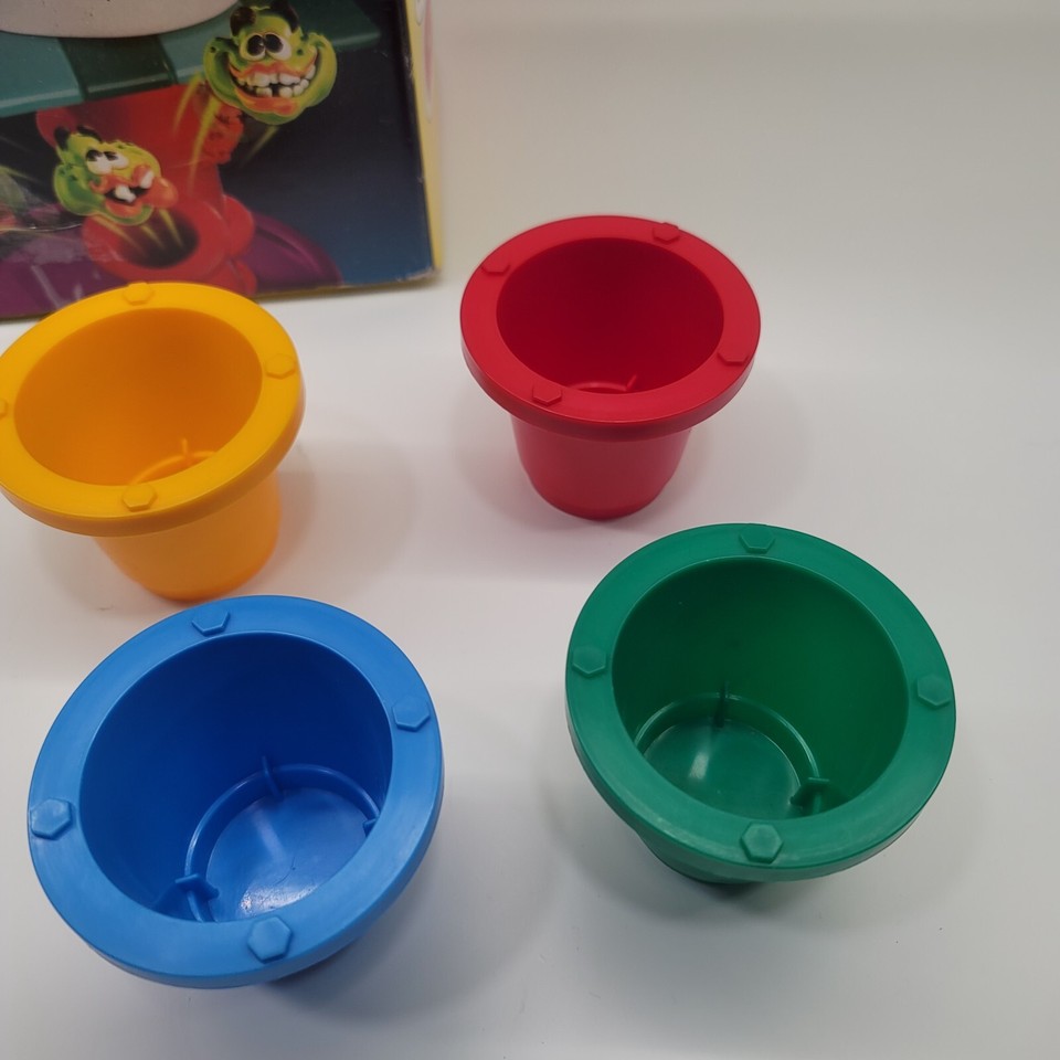 BIG JOHN 1994 Parker Brothers Flush Burp Toilet Game 4 REPLACEMENT ...