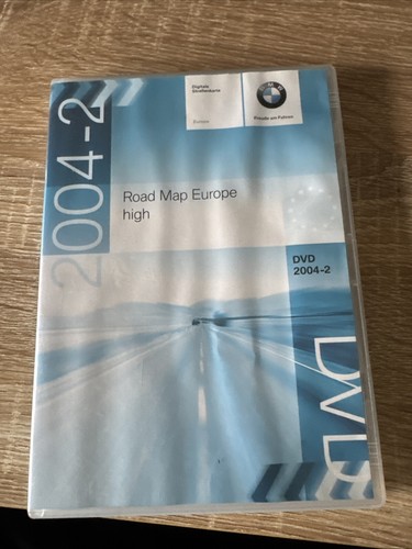 BMW 2004-2 HIGH SAT NAV DISC USED CONDITION DVD EUROPE SATELLITE ...