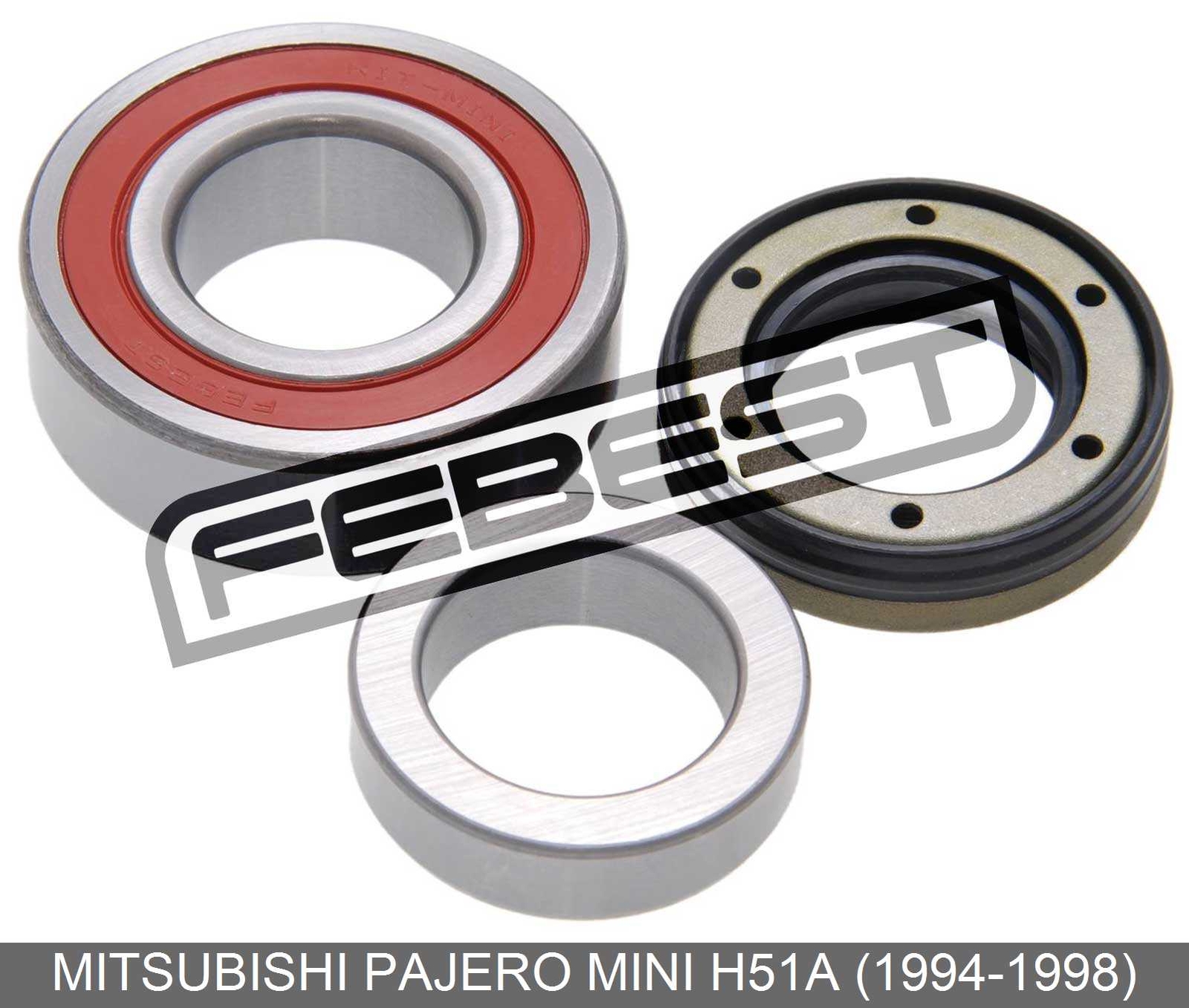 Ball Bearing Kit Rear Axle Shaft 40X80X23 For Mitsubishi Pajero Mini ...